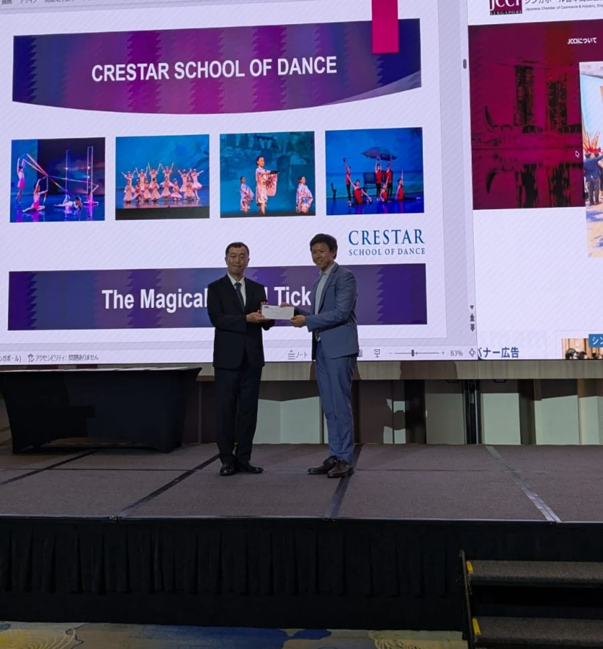 Crestar School of Dance Awarded Sponsorship by JCCI Singapore ...